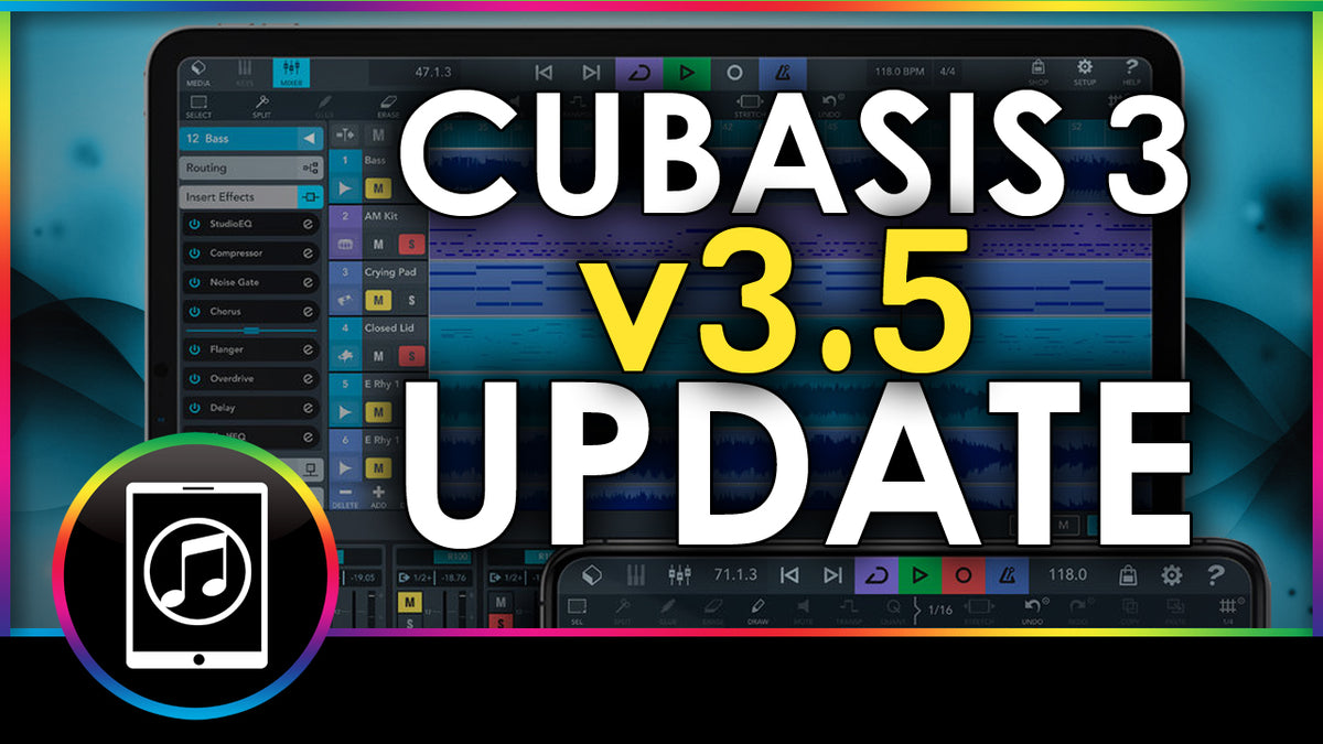 Cubasis 3.5 Update - Cubasis Hub, Quick Actions, Drag & Drop, Mouse Sc ...
