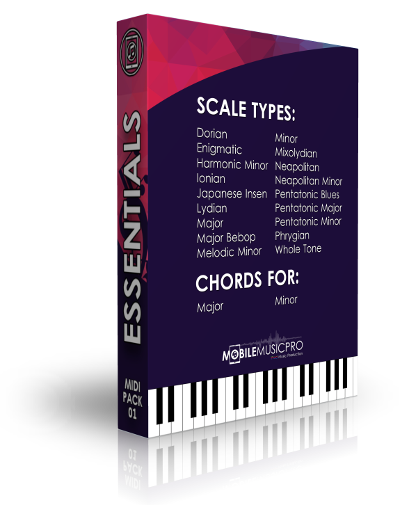 Essentials MIDI Pack 01 - Scales & Chords – MobileMusicPro